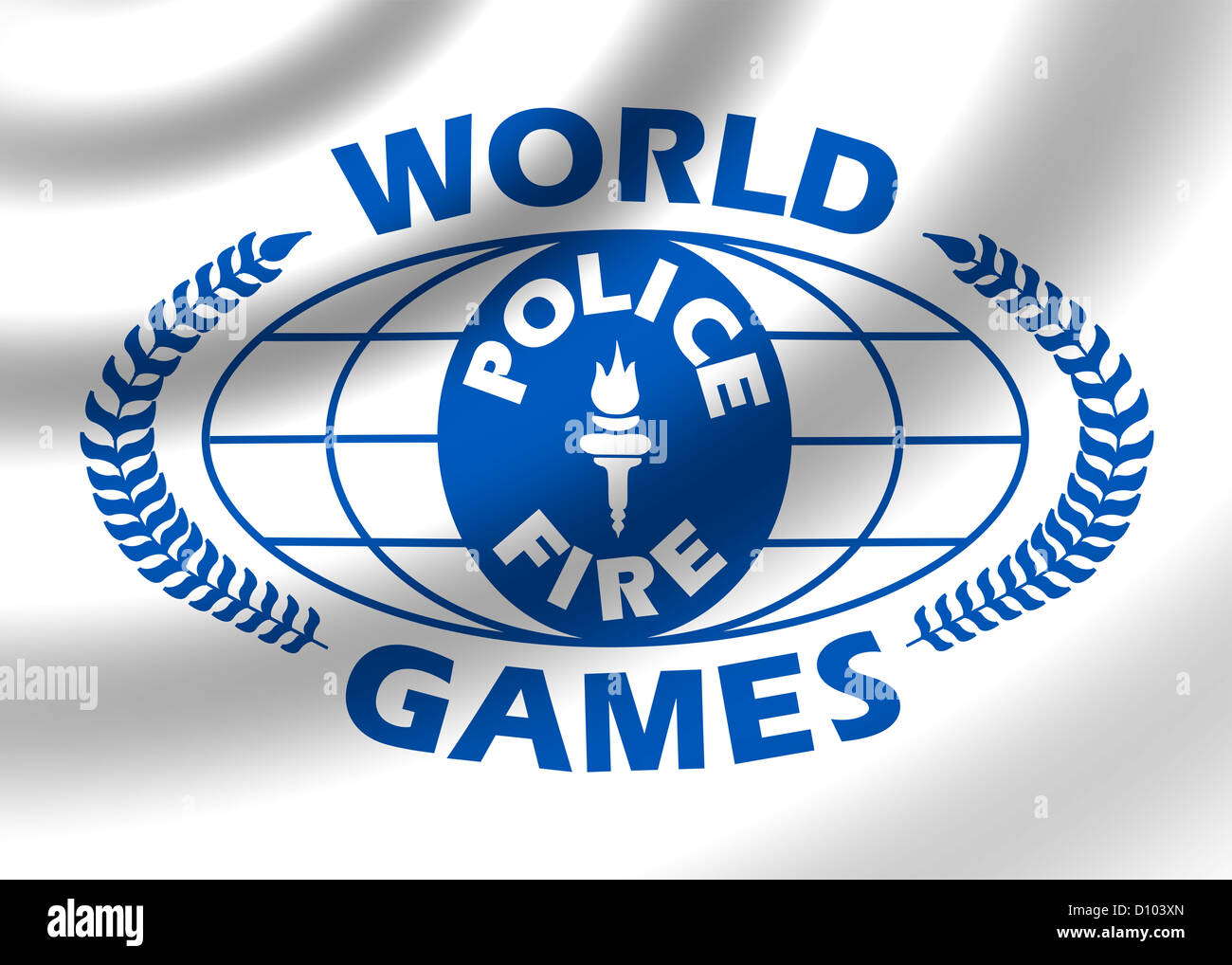 World Police and Fire Games logo / WPFG Stock Photo - Alamy