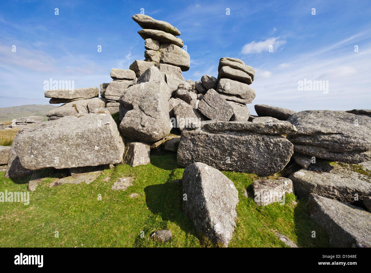 England, Devon, Dartmoor, Great Staple Tor Stock Photo - Alamy