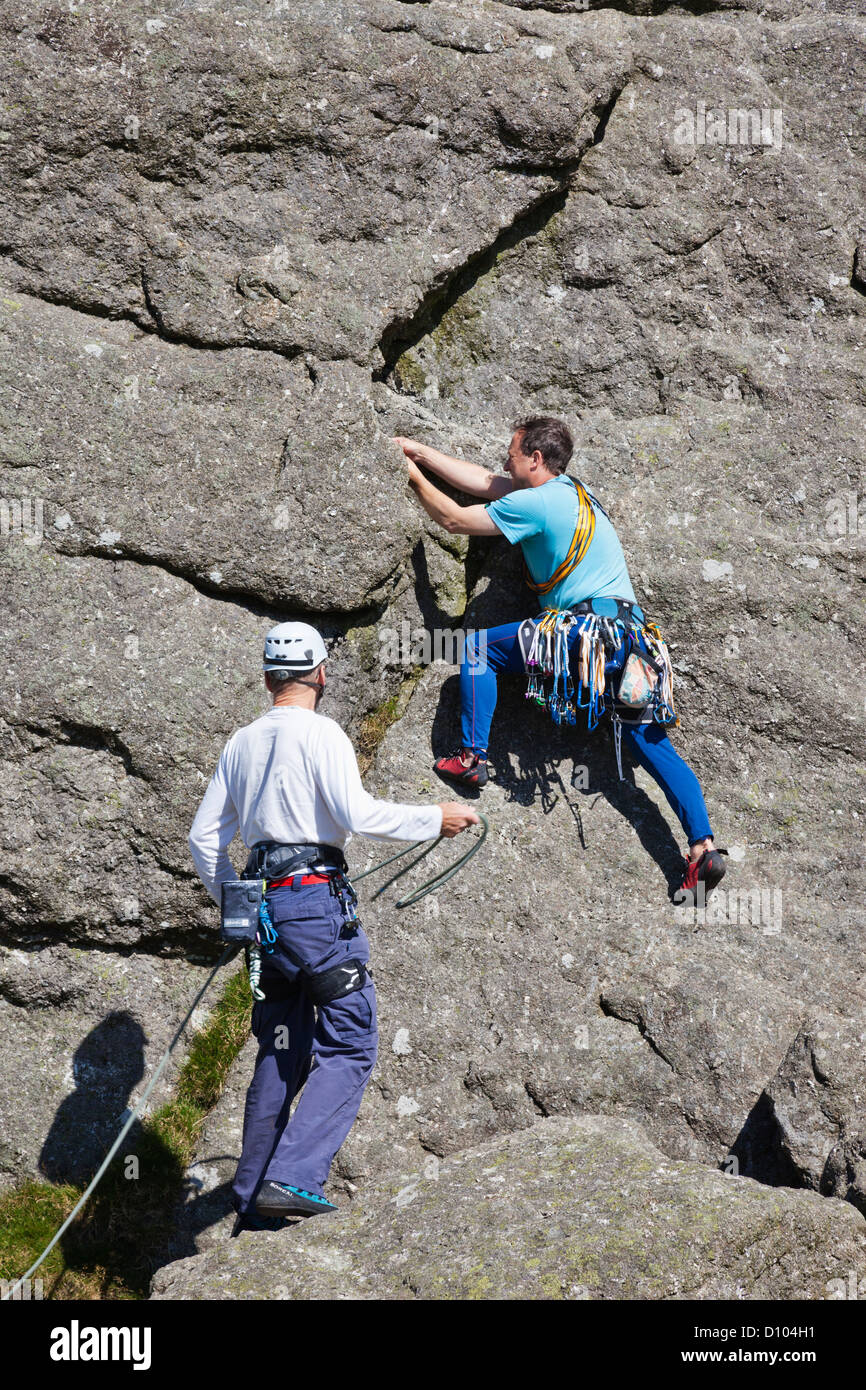 People climbing rocks haytor hi-res stock photography and images - Alamy