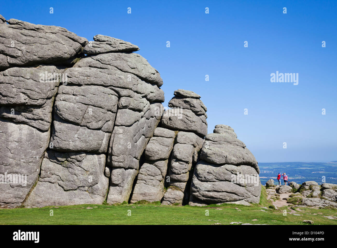 England, Devon, Dartmoor, Haytor Stock Photo - Alamy