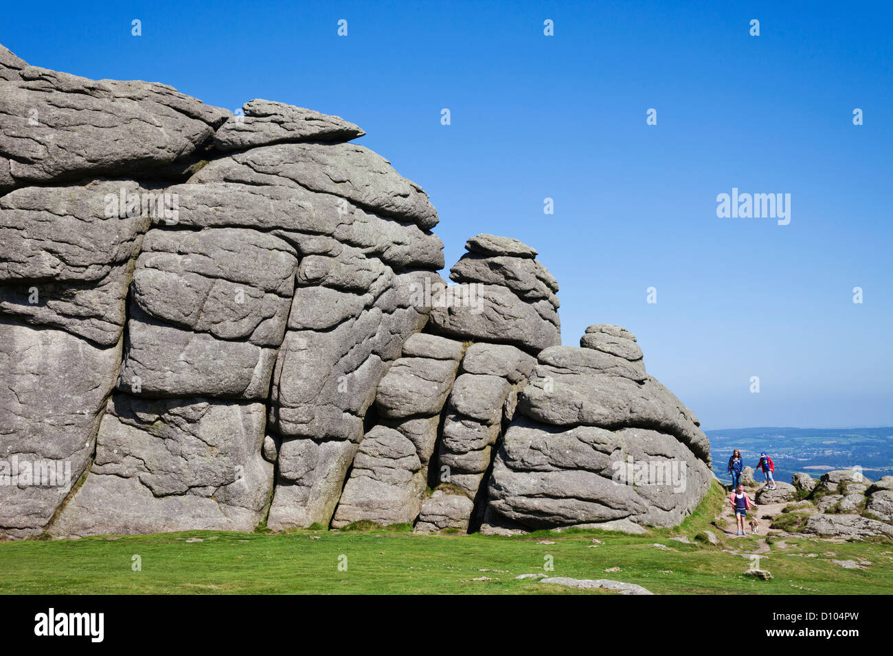 England, Devon, Dartmoor, Haytor Stock Photo - Alamy
