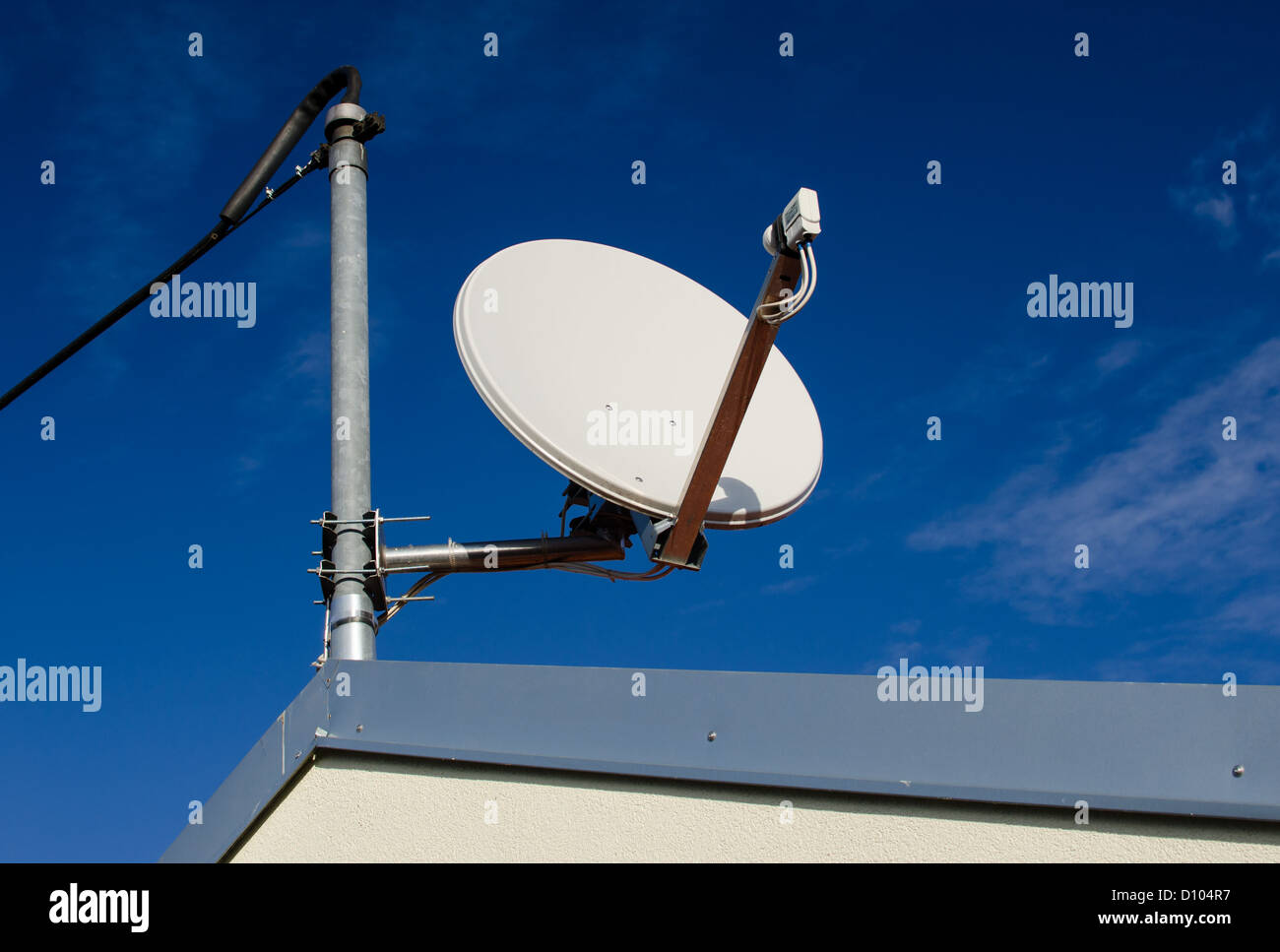 Old parabolic antenna hi-res stock photography and images - Alamy