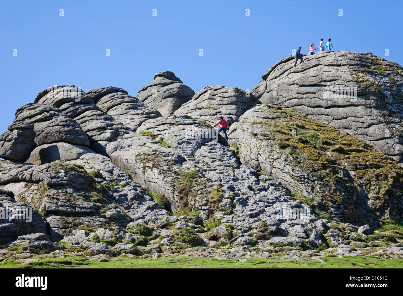 England, Devon, Dartmoor, Haytor Stock Photo - Alamy