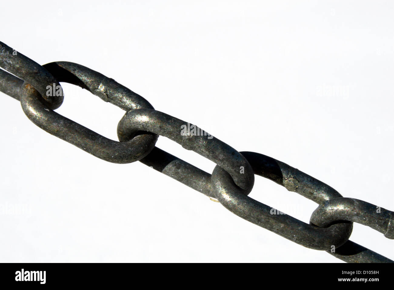 sturdy steel rings between them all together to form a long chain 3 ...