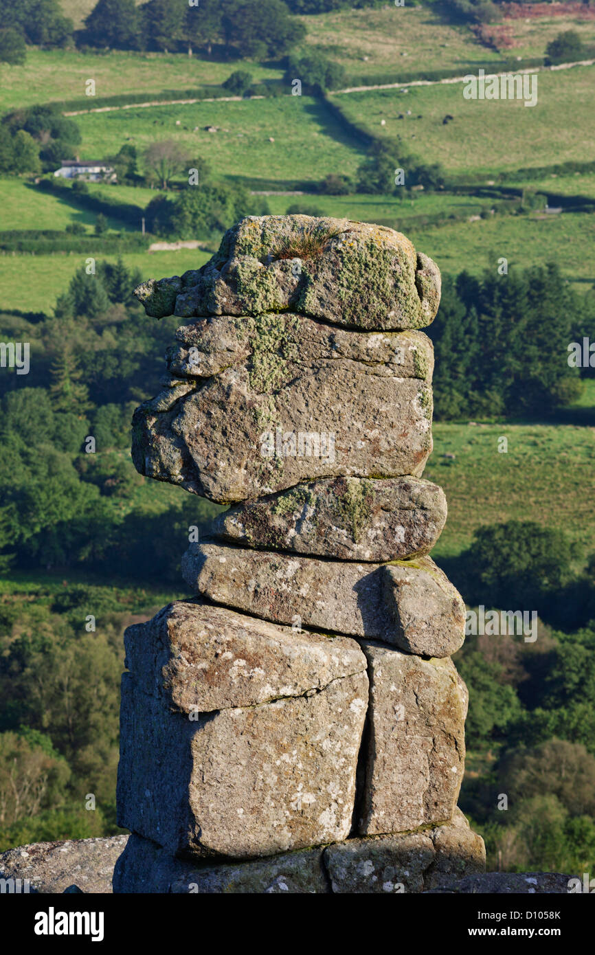 England, Devon, Dartmoor, Bowerman's Nose Stock Photo - Alamy