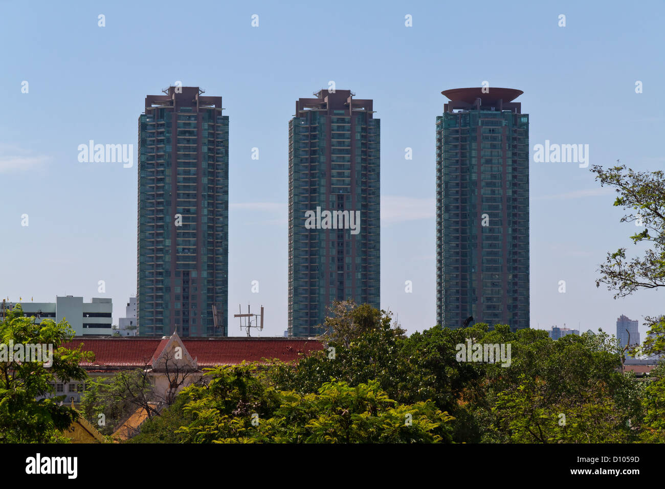 Modern high-rise Building in Bangkok, Thailand Stock Photo - Alamy