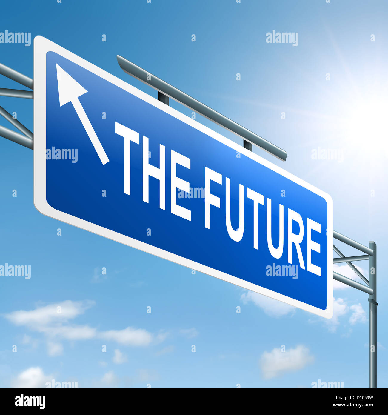 Look looking ahead to bright future hi-res stock photography and images ...