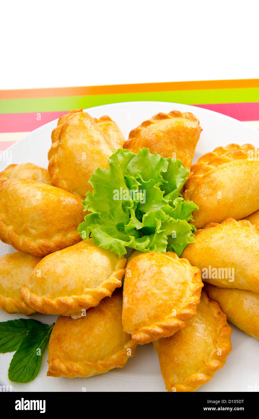 Meat patties in the plate Stock Photo - Alamy