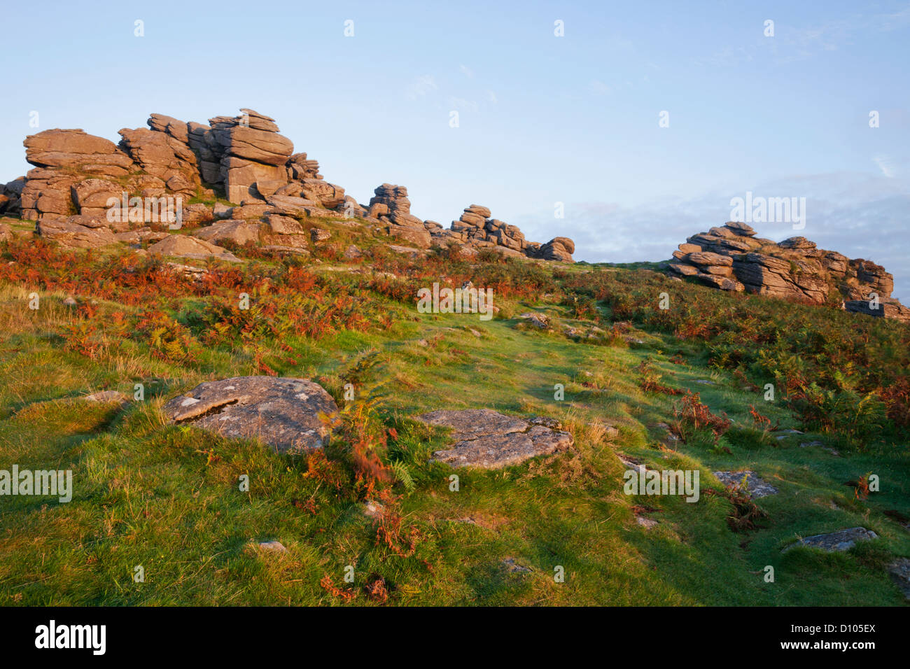 England,Devon,Dartmoor,Hound Tor Stock Photo - Alamy