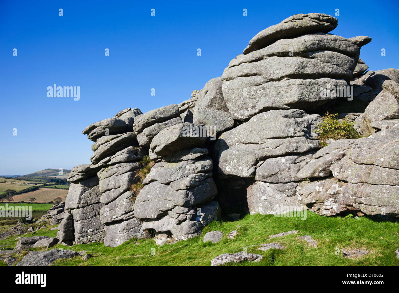 England, Devon, Dartmoor, Hound Tor Stock Photo - Alamy