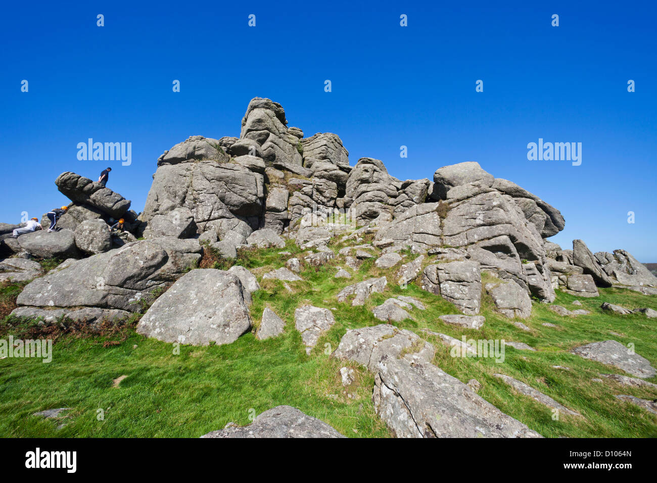 England, Devon, Dartmoor, Hound Tor Stock Photo - Alamy