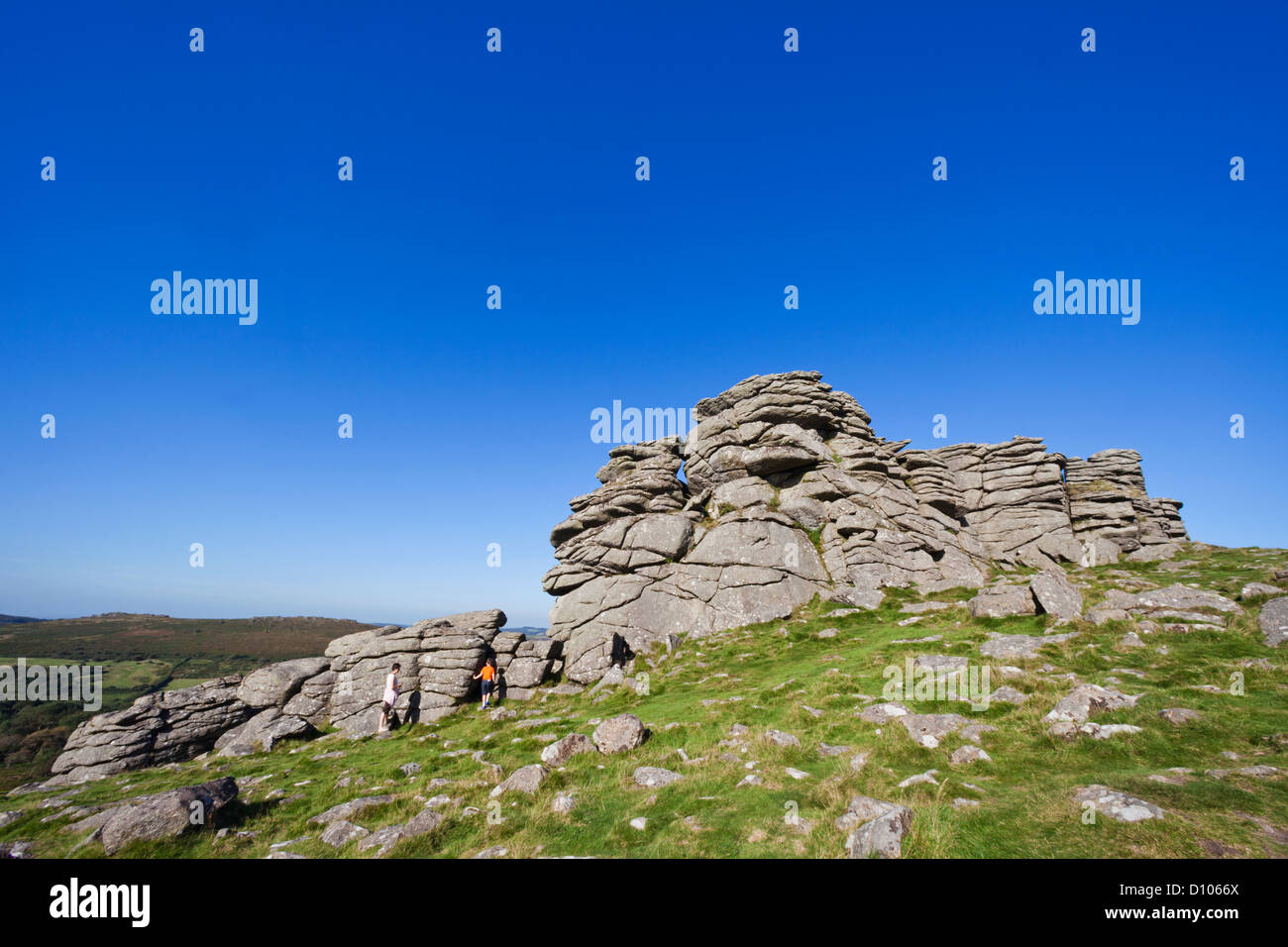 England, Devon, Dartmoor, Hound Tor Stock Photo - Alamy