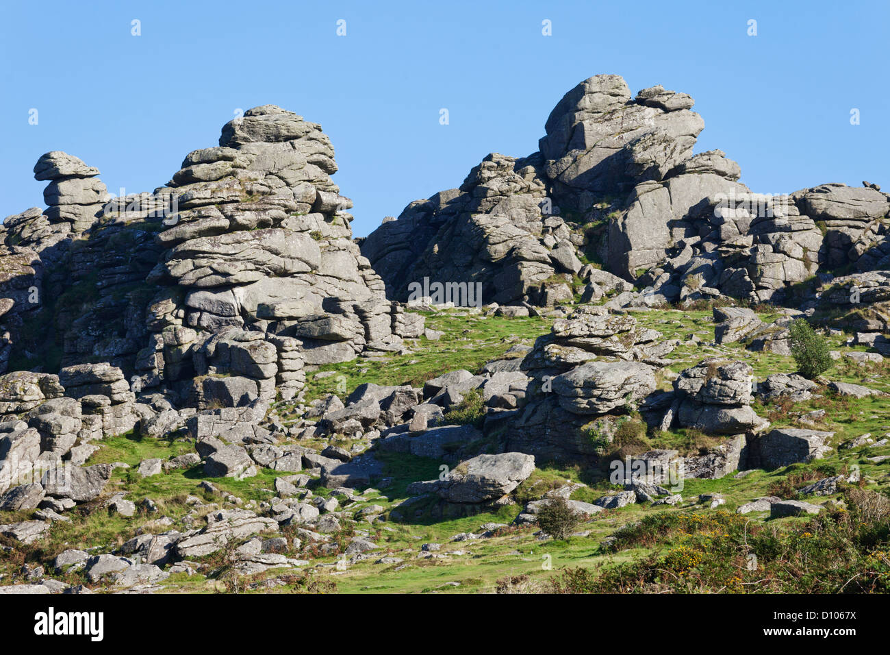 England, Devon, Dartmoor, Hound Tor Stock Photo - Alamy