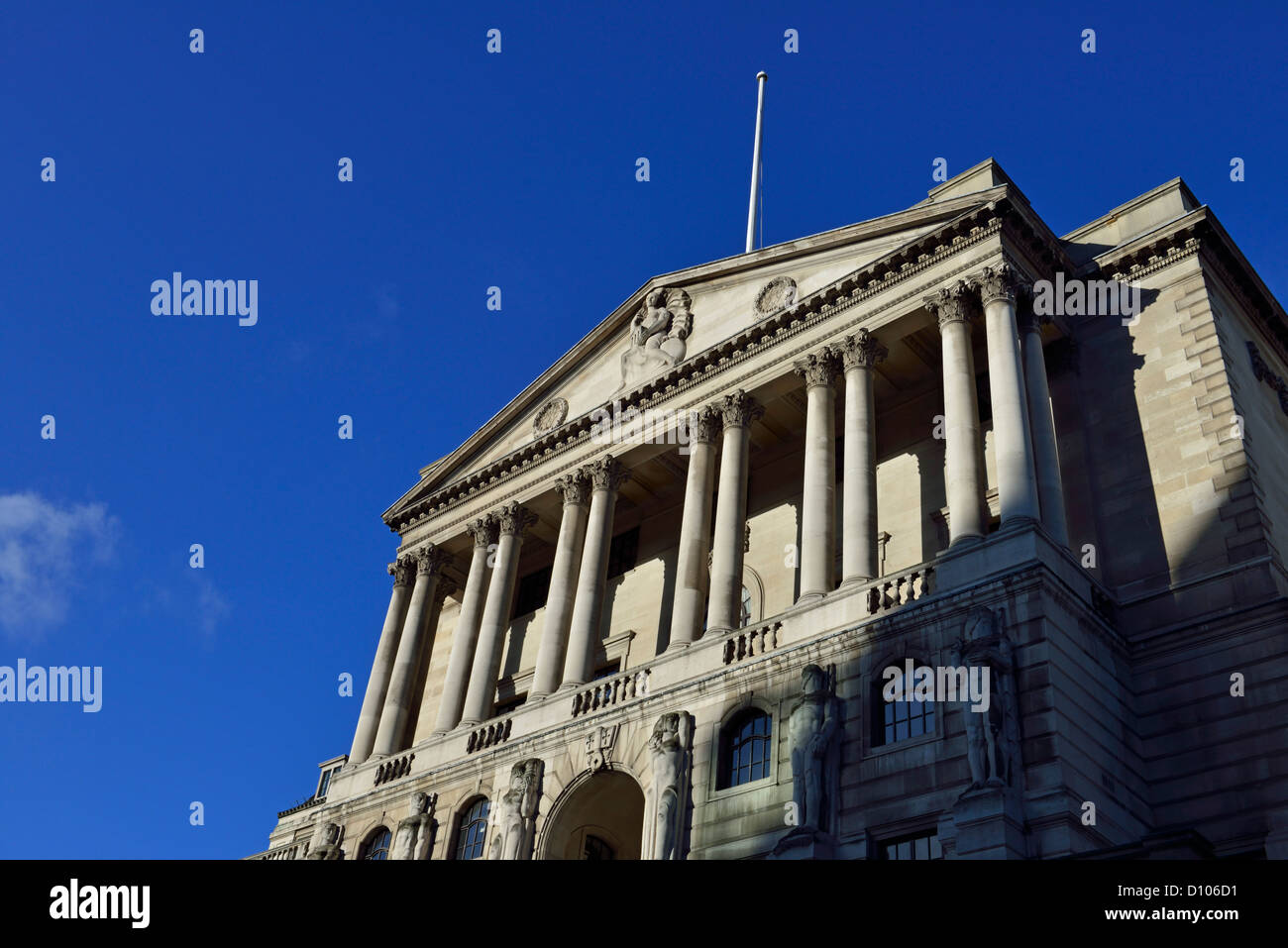 Bank of England, Threadneedle Street, London EC2R, United Kingdom Stock ...