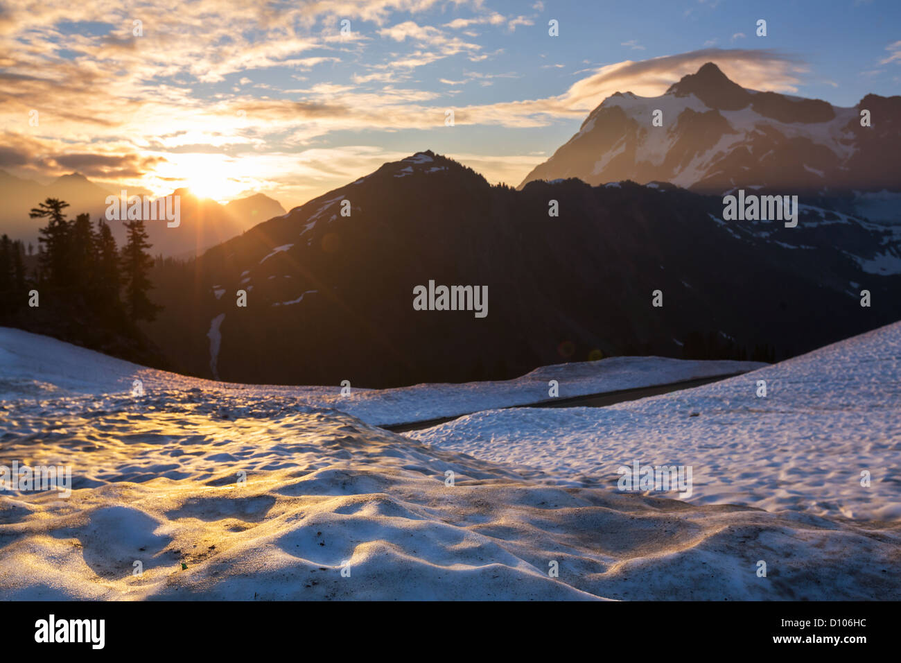 Mount Shuksan,Washington Stock Photo - Alamy