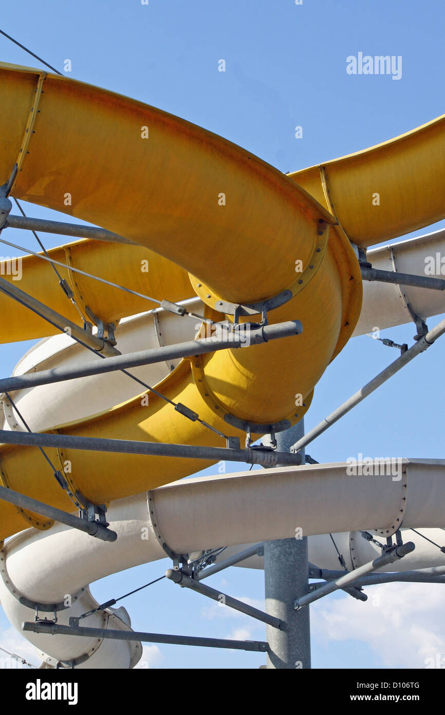 Water slides race hi-res stock photography and images - Alamy