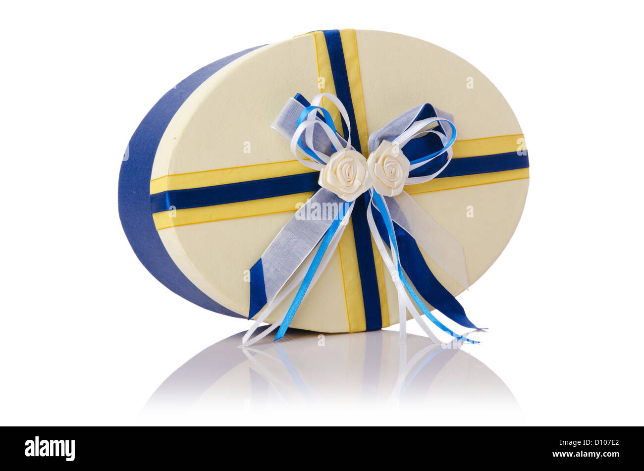 Celebration concept with gift box Stock Photo - Alamy