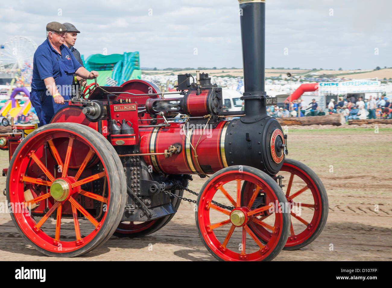 England, Dorset, Blanford, The Great Dorset Steam Fair Stock Photo - Alamy