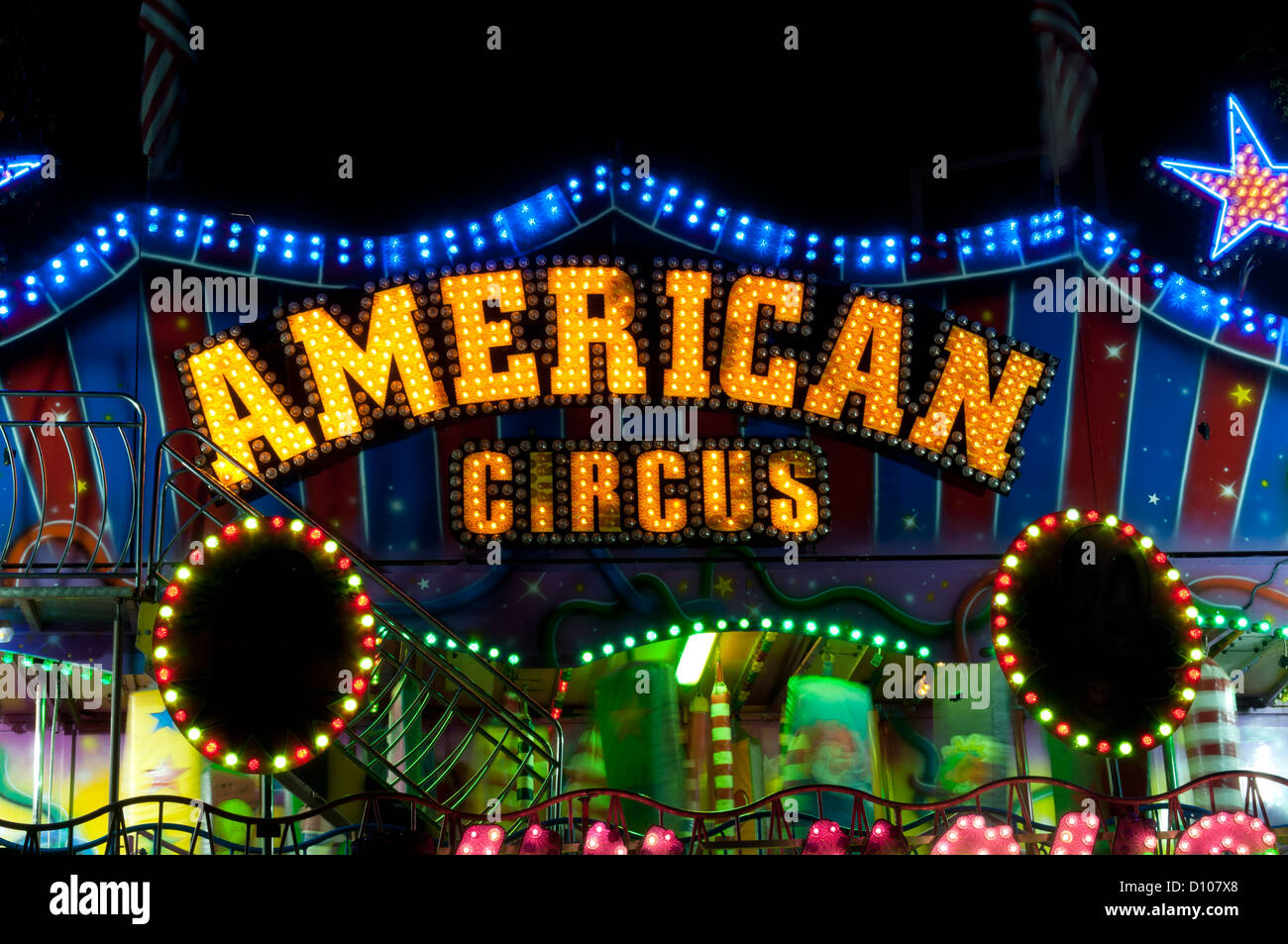 Warwick Mop fair Stock Photo - Alamy
