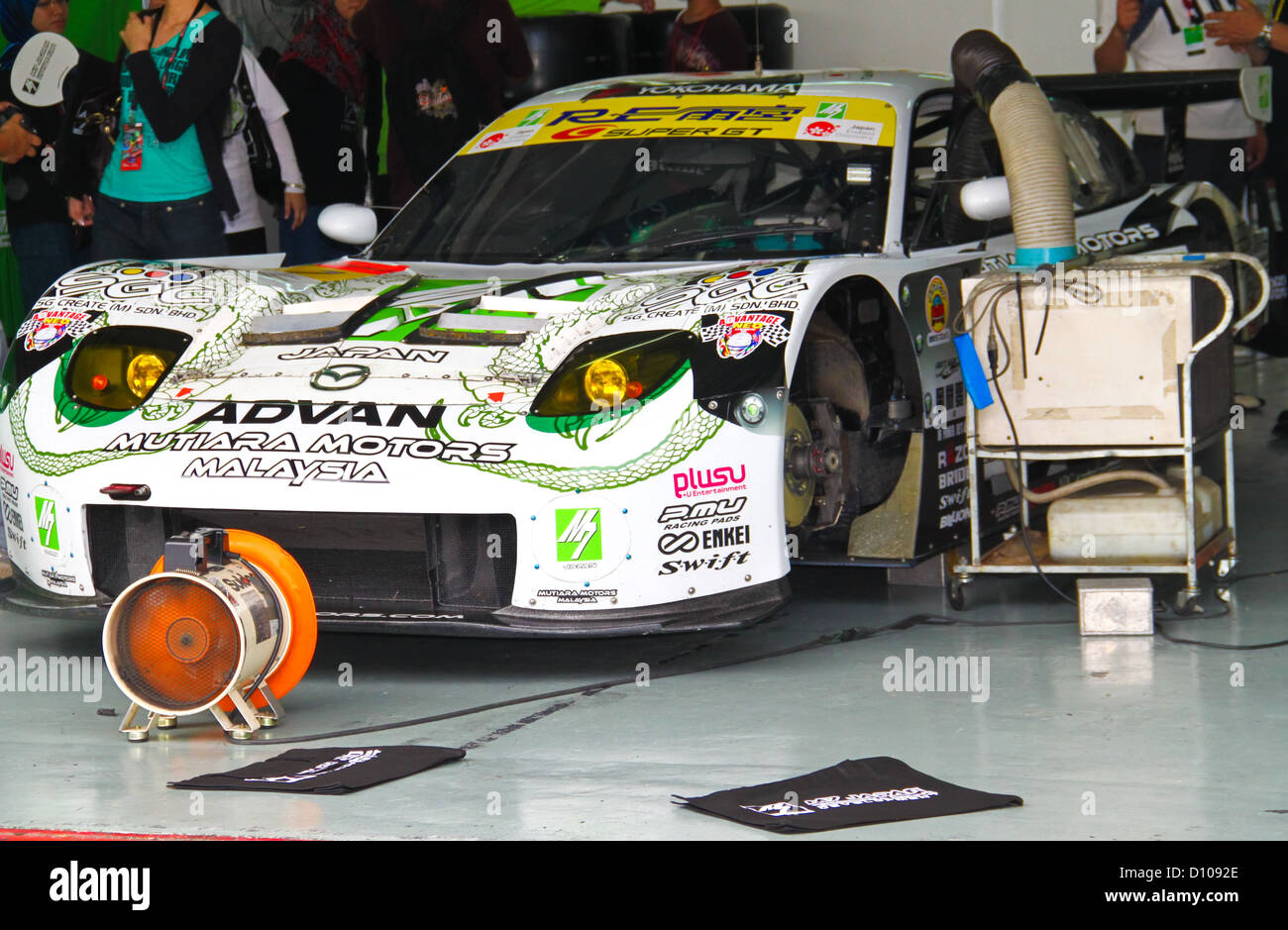 M7 mazda team garage in Sepang International Racing Circuit, Malaysia ...