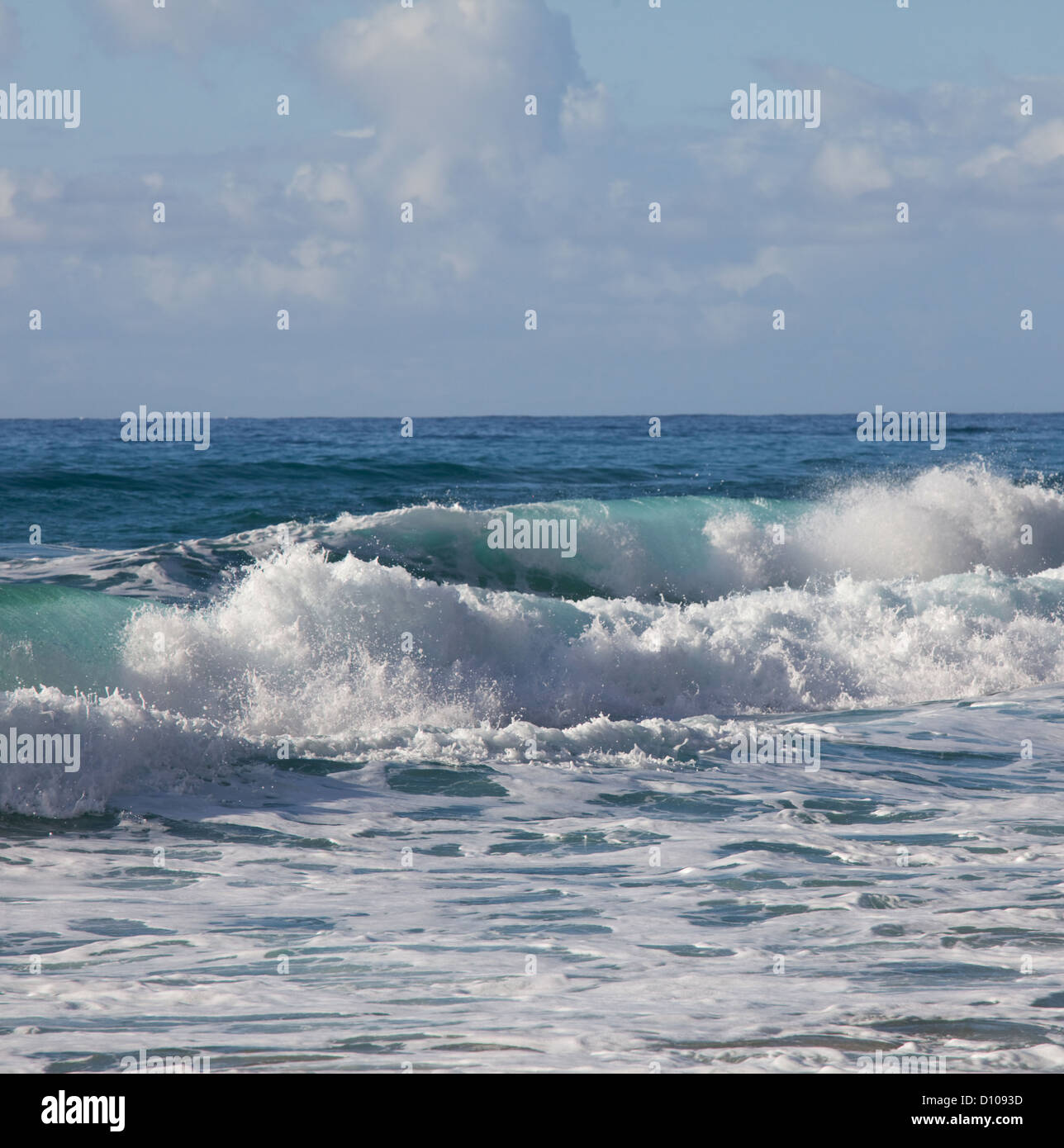 Wave on the beach Stock Photo - Alamy