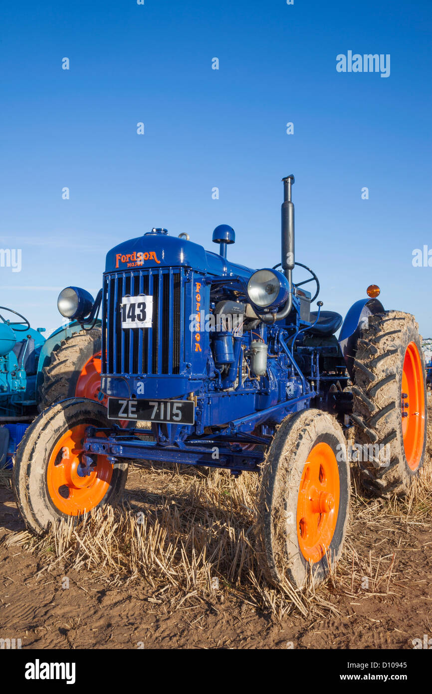 England, Dorset, Blanford, The Great Dorset Steam Fair, Vintage Tractor ...