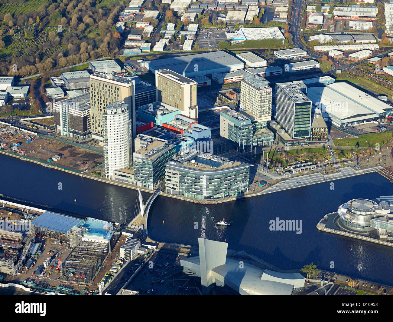 Media City Salford, Manchester, North West England Stock Photo - Alamy