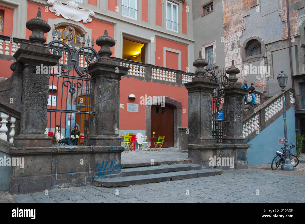Piazza bellini naples hi-res stock photography and images - Alamy