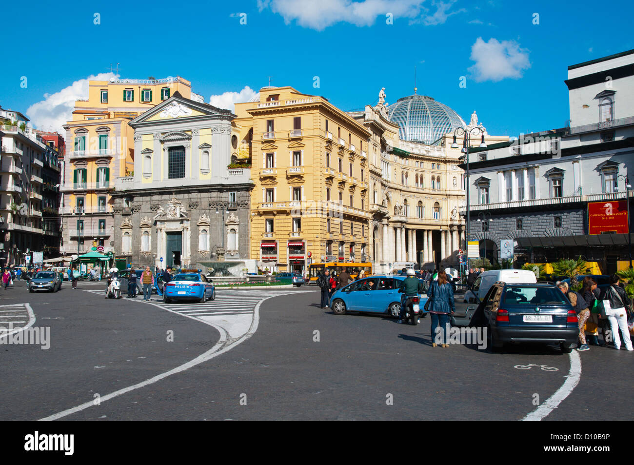 Naples district of santa lucia hi-res stock photography and images - Alamy