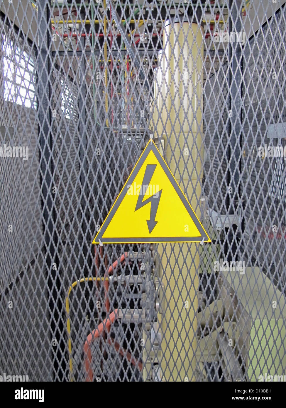 attention signal danger electric electrocution Stock Photo - Alamy