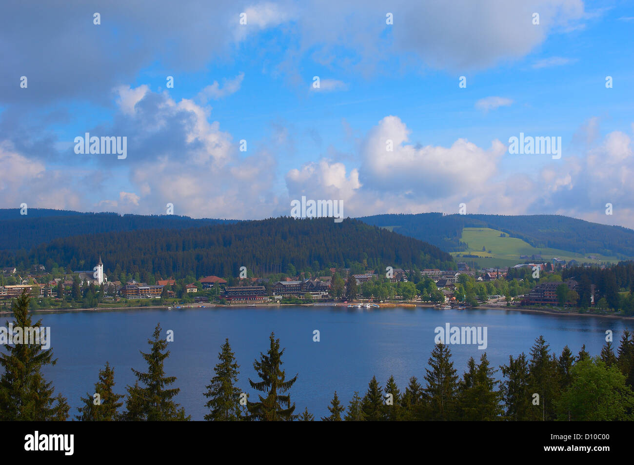 Titisee Lake, Black Forest, Schwarzwald, Baden Wurttemberg, Germany ...