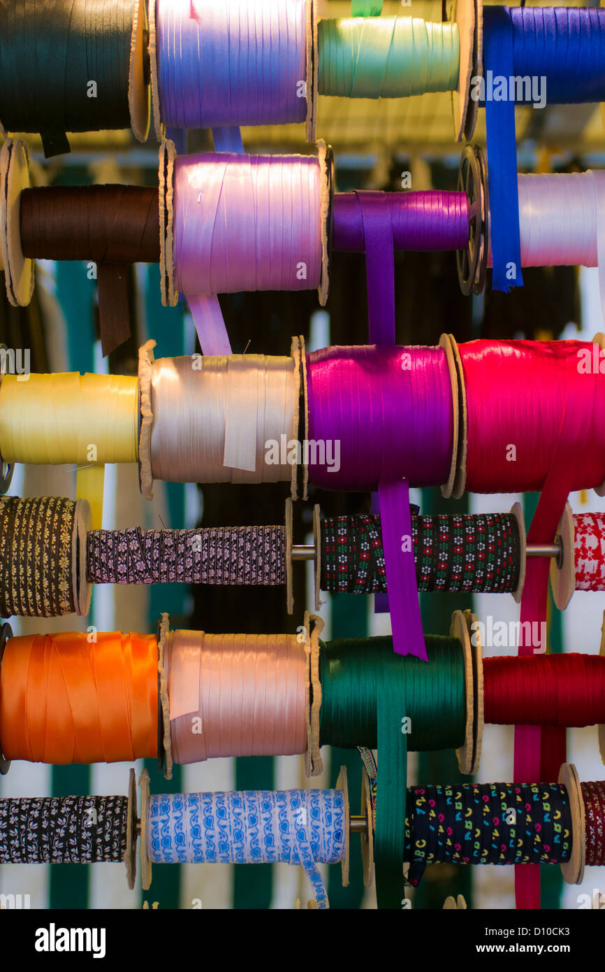 Dark blue ribbons hi-res stock photography and images - Alamy