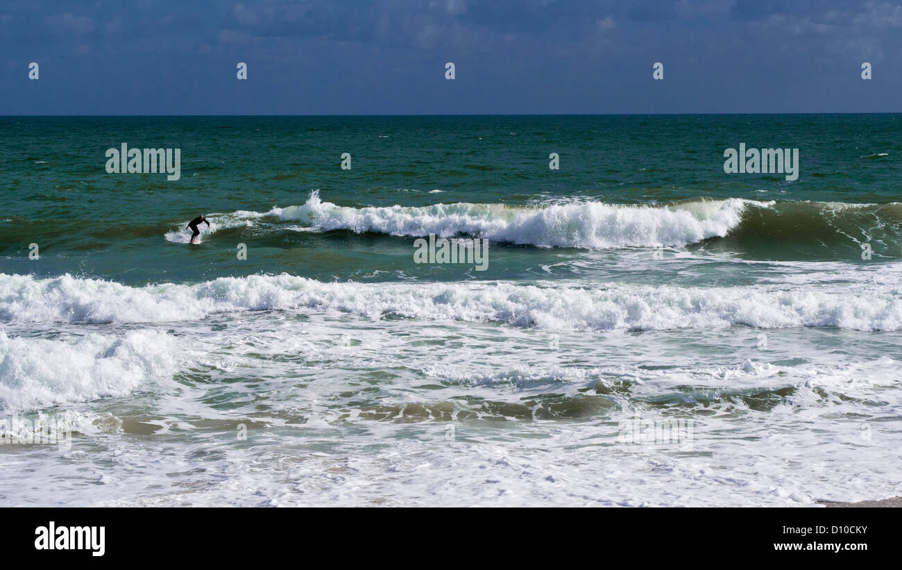 Surfing the Atlantic Ocean on the East Coast of Florida at Sebastian ...