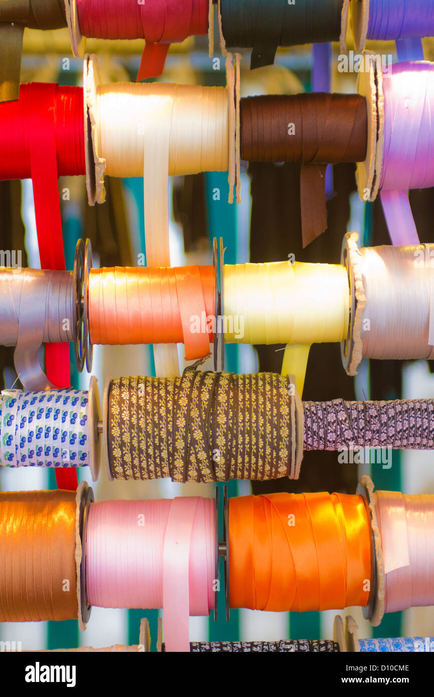 Dark blue ribbons hi-res stock photography and images - Alamy