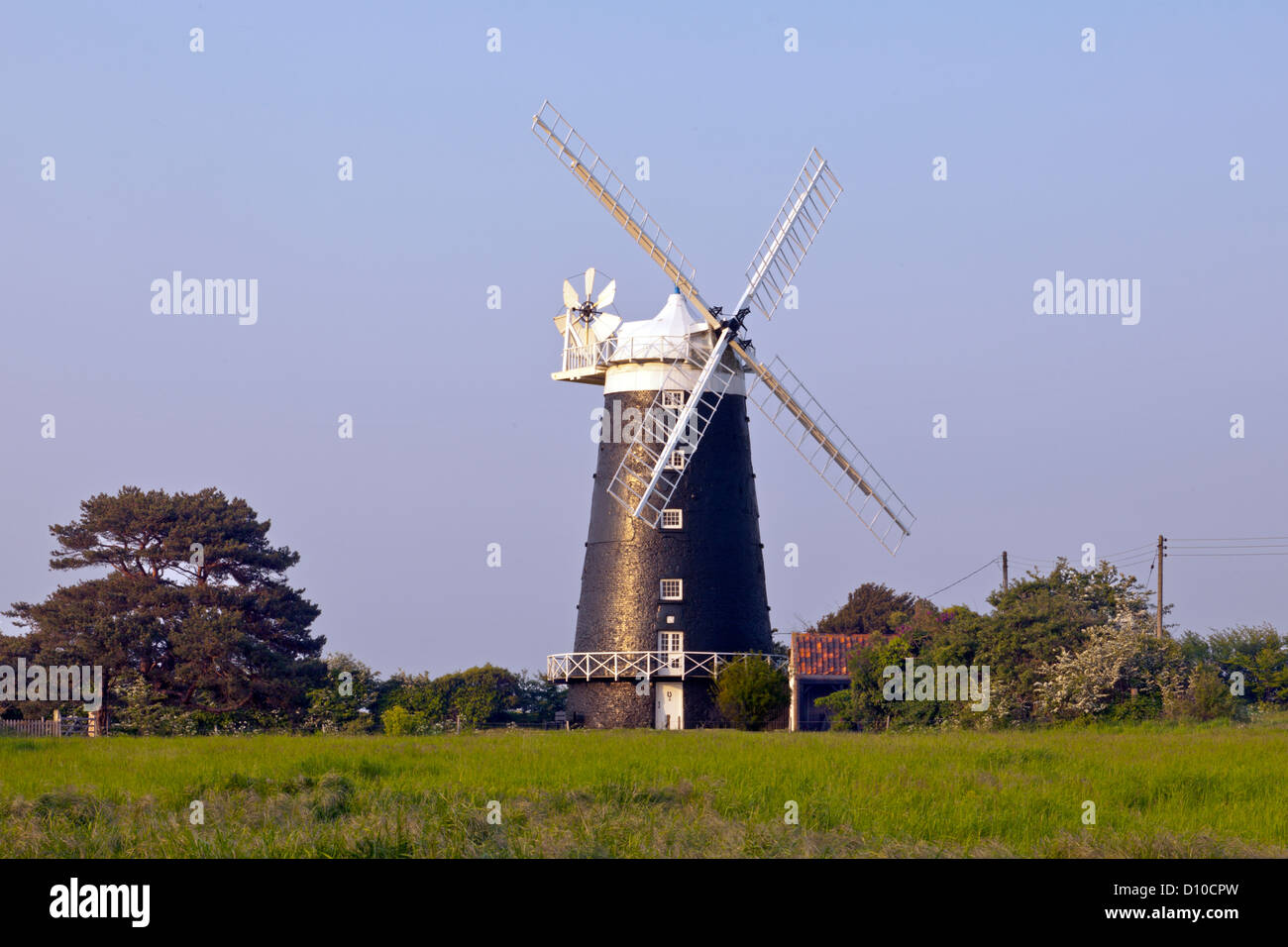 Burnham Windmill North Norfolk Stock Photo - Alamy