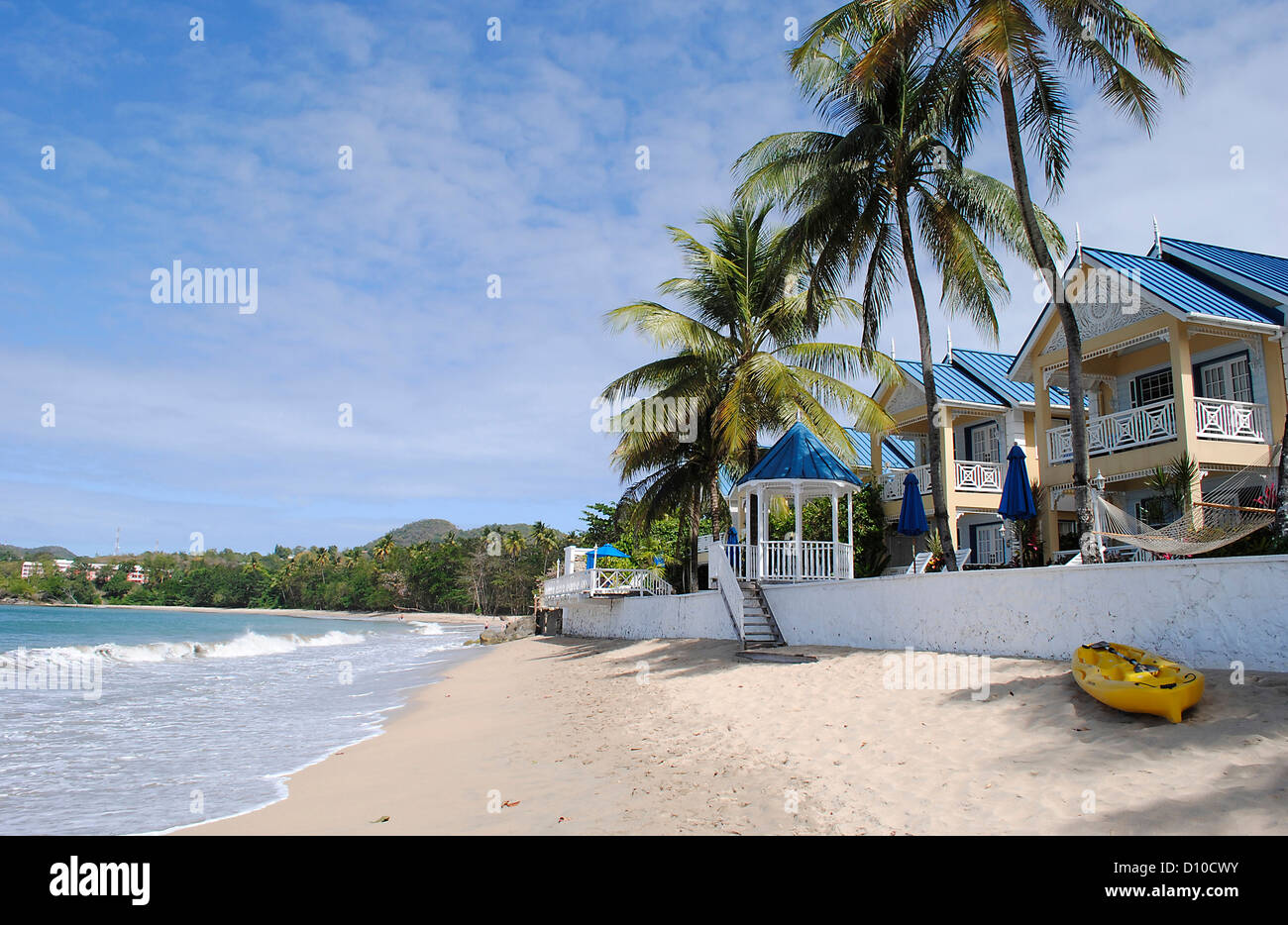 Halcyon beach st lucia sandals hi-res stock photography and images - Alamy