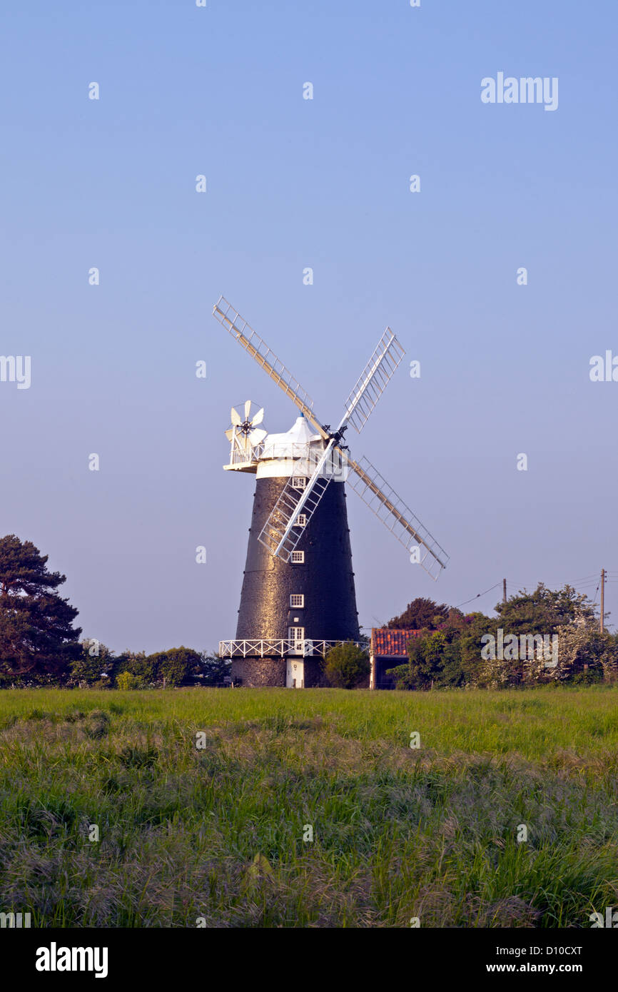 Burnham Windmill North Norfolk Stock Photo - Alamy