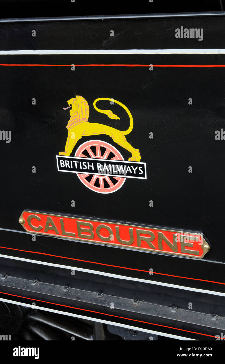 Calbourne Train Sign, British Railway Train, Haven Street, Steam ...