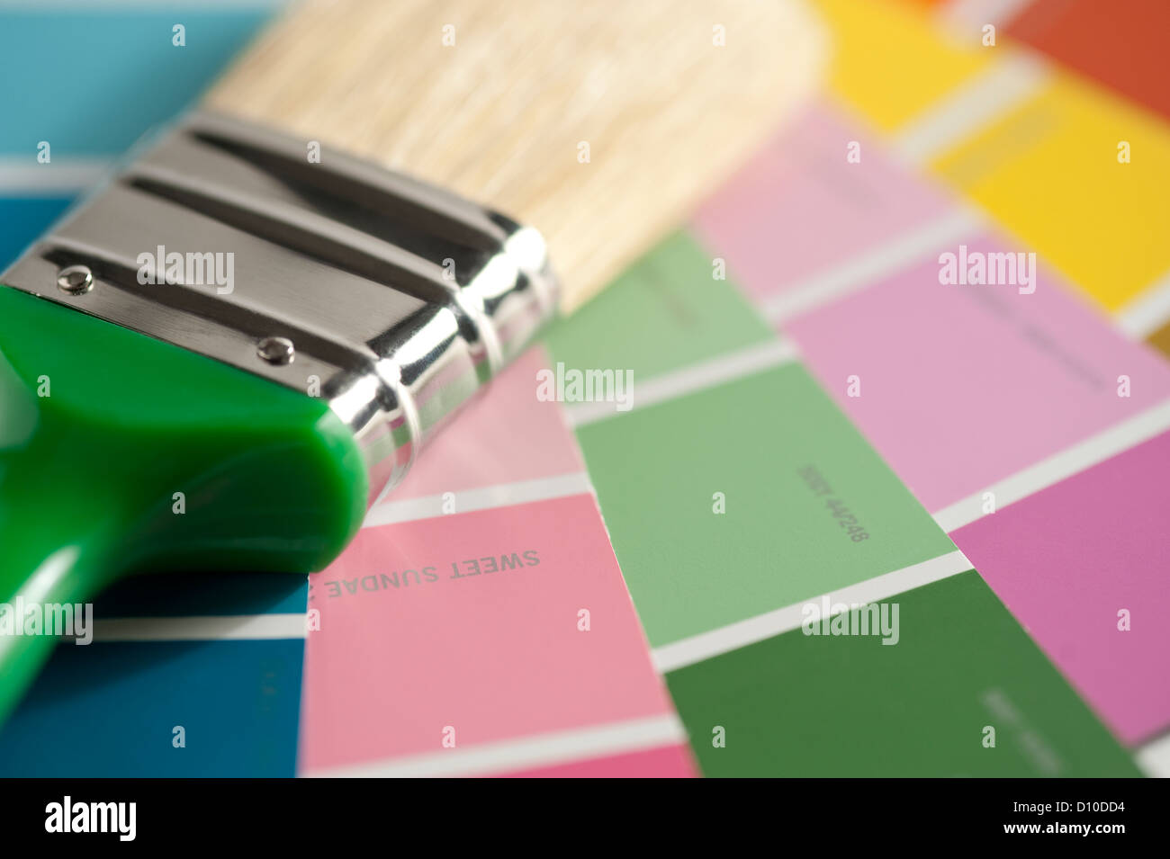 Paint colours charts hi-res stock photography and images - Alamy