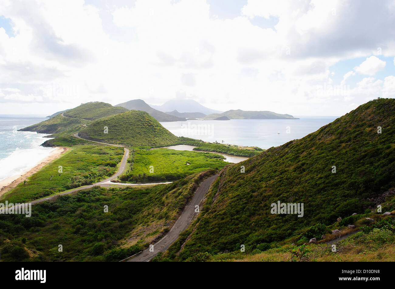 Turtle bay in St Kitts Stock Photo - Alamy