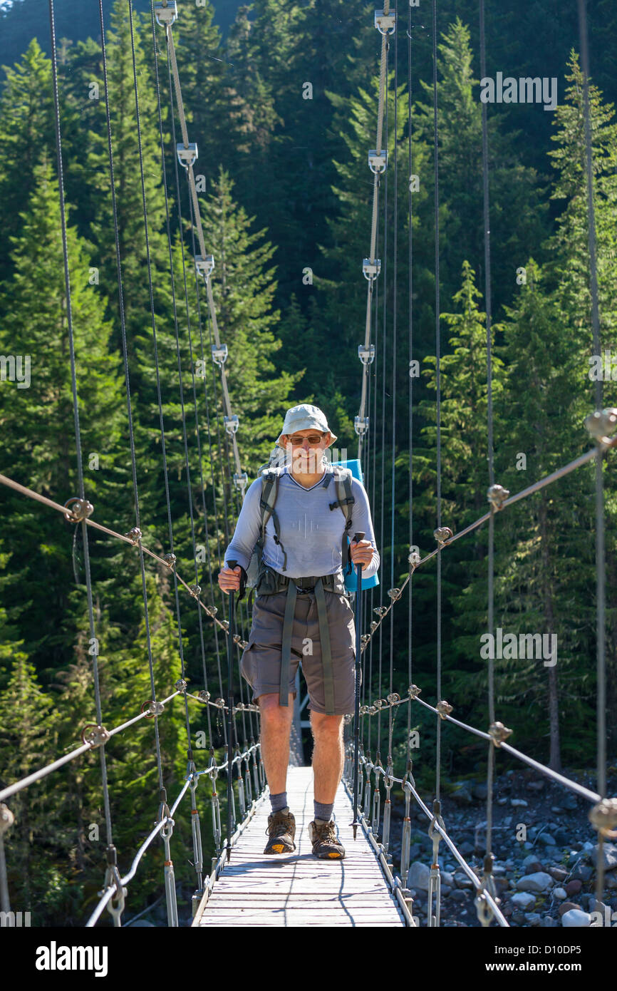 Male in hike Stock Photo - Alamy