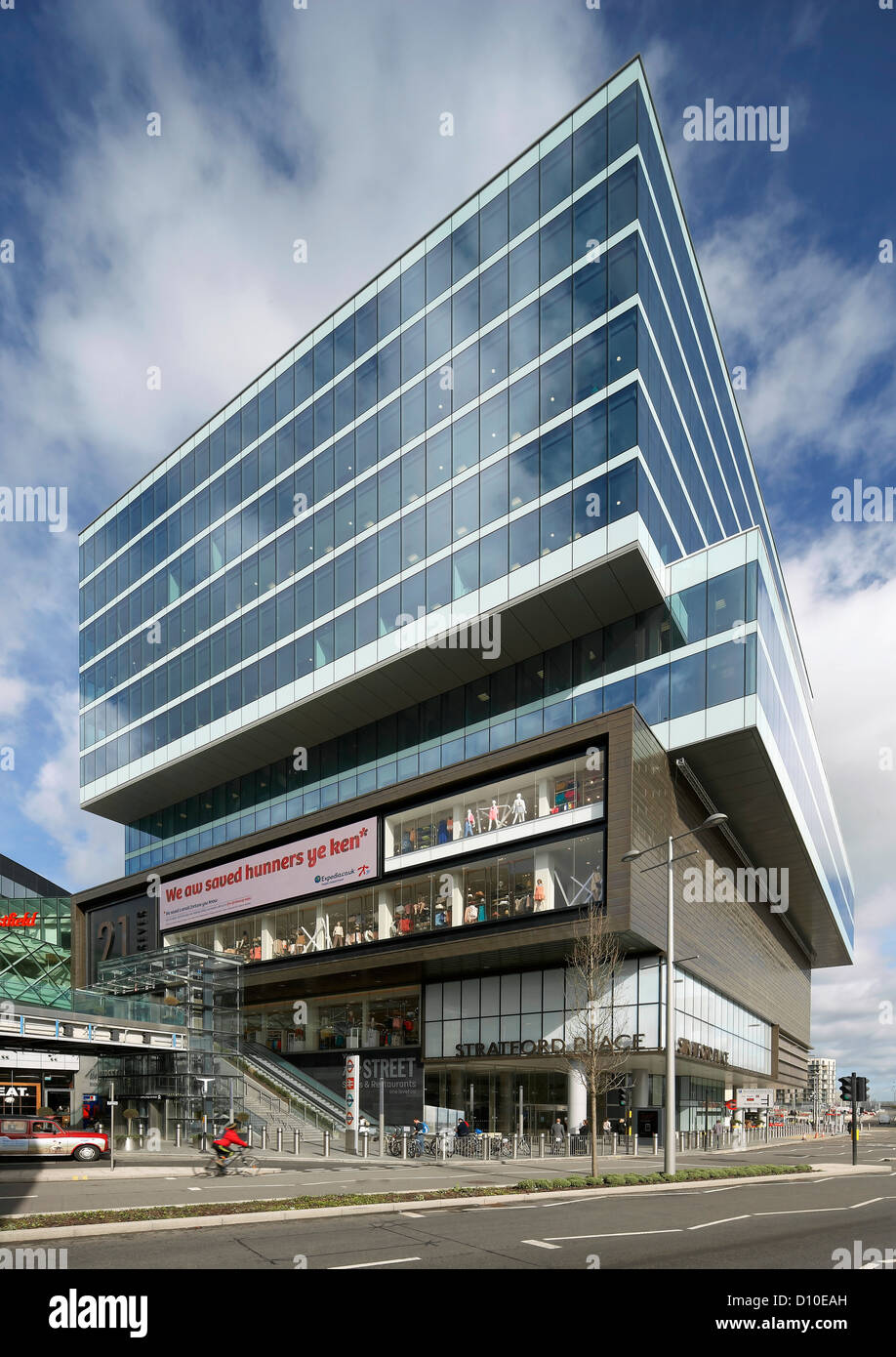 Westfield Shopping Centre Stratford, London, United Kingdom. Architect ...