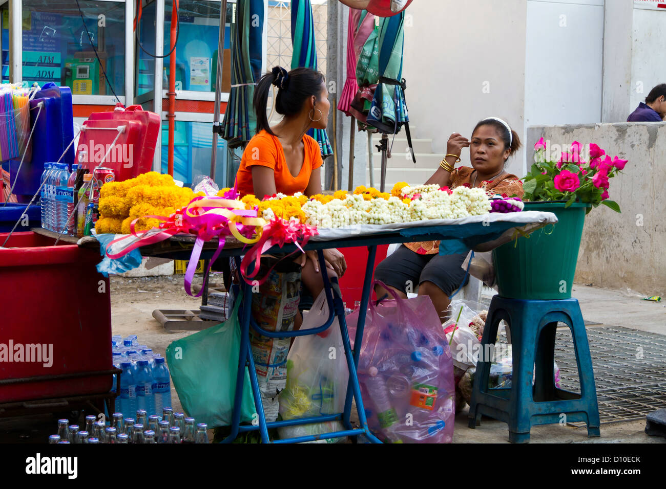 Typical Street Life in Bangkok, Thailand Stock Photo - Alamy