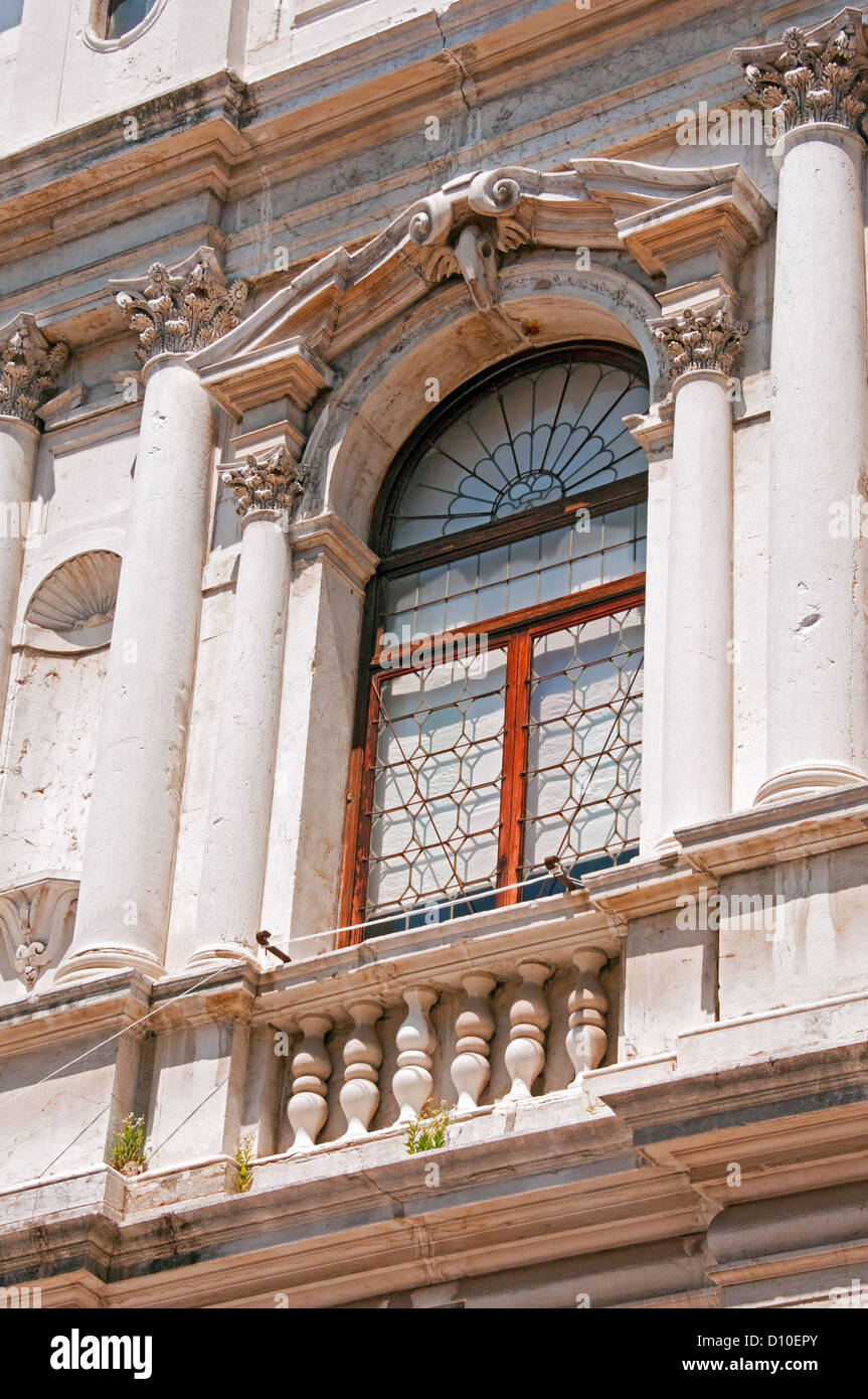 Window of building, Venice, Italy Stock Photo - Alamy