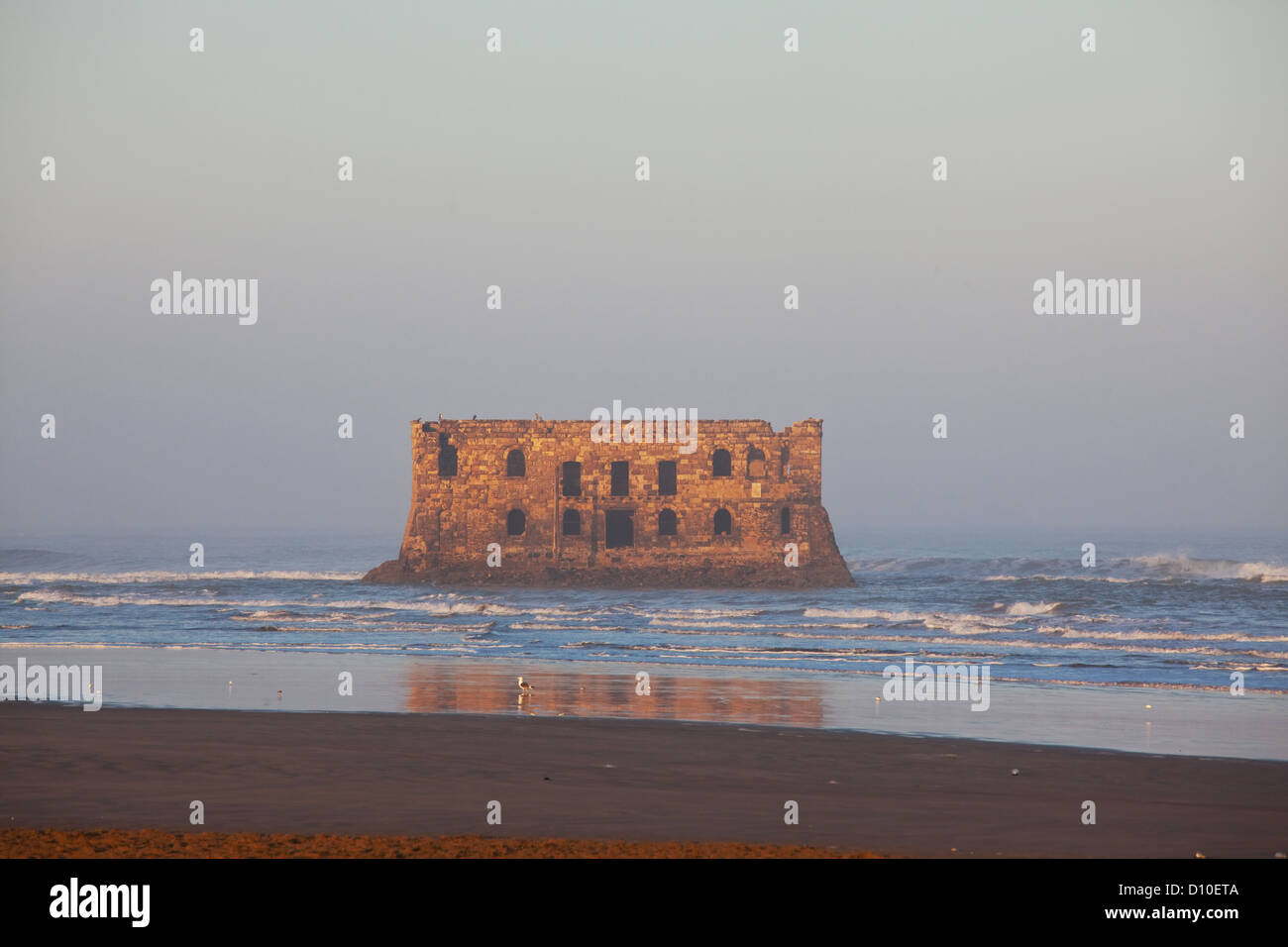 Casa del Mar in Tarfaya, Morocco Stock Photo - Alamy
