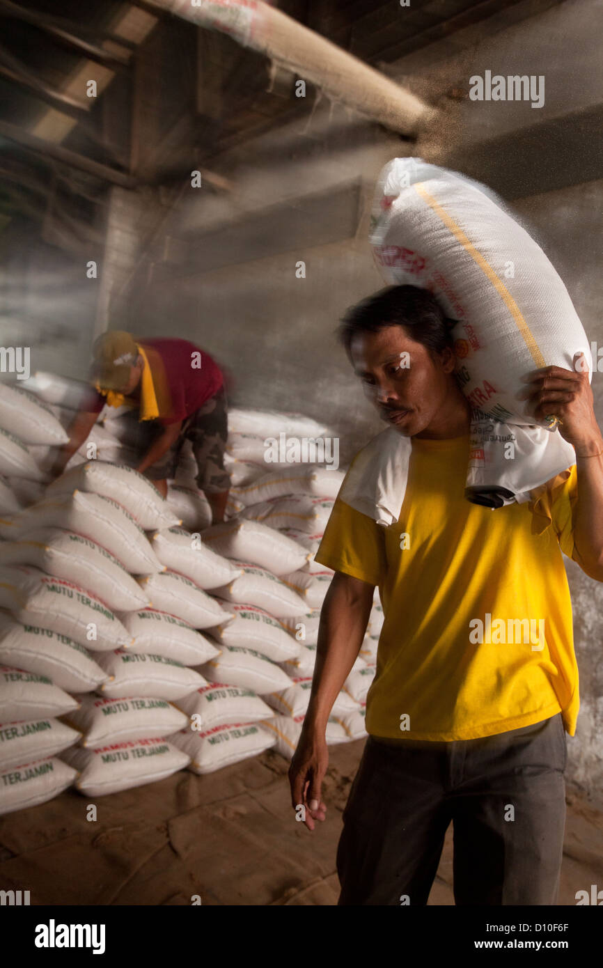 Loading Rice Sacks High Resolution Stock Photography and Images - Alamy