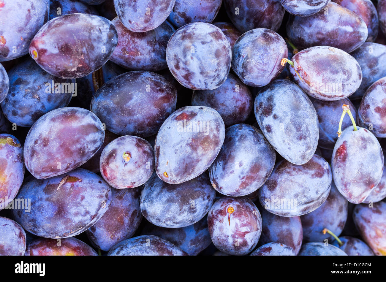 Display of plums hi-res stock photography and images - Alamy