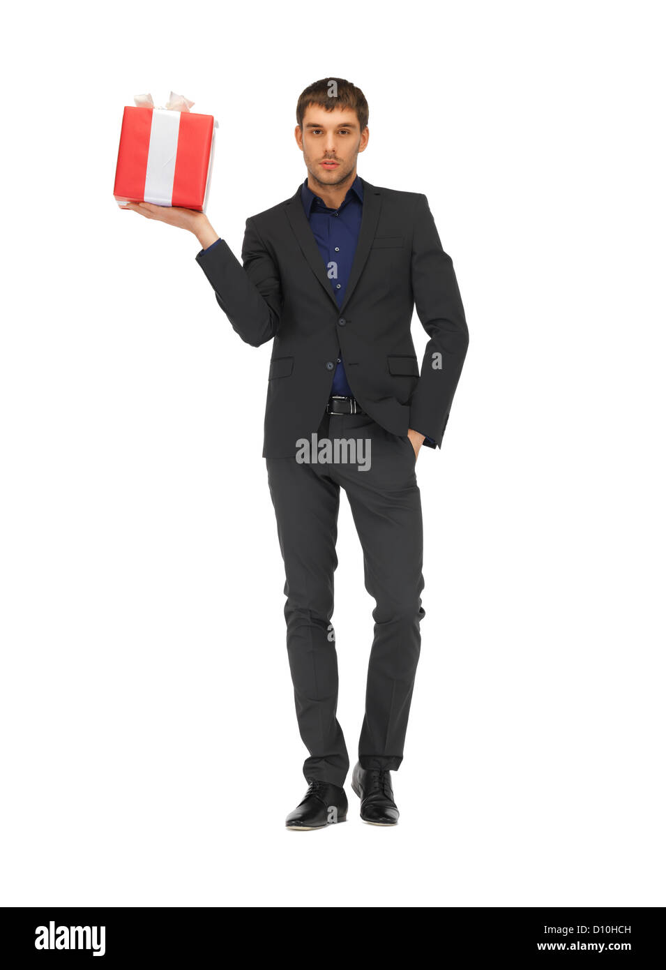 Attractive man in nice suit Cut Out Stock Images & Pictures - Alamy