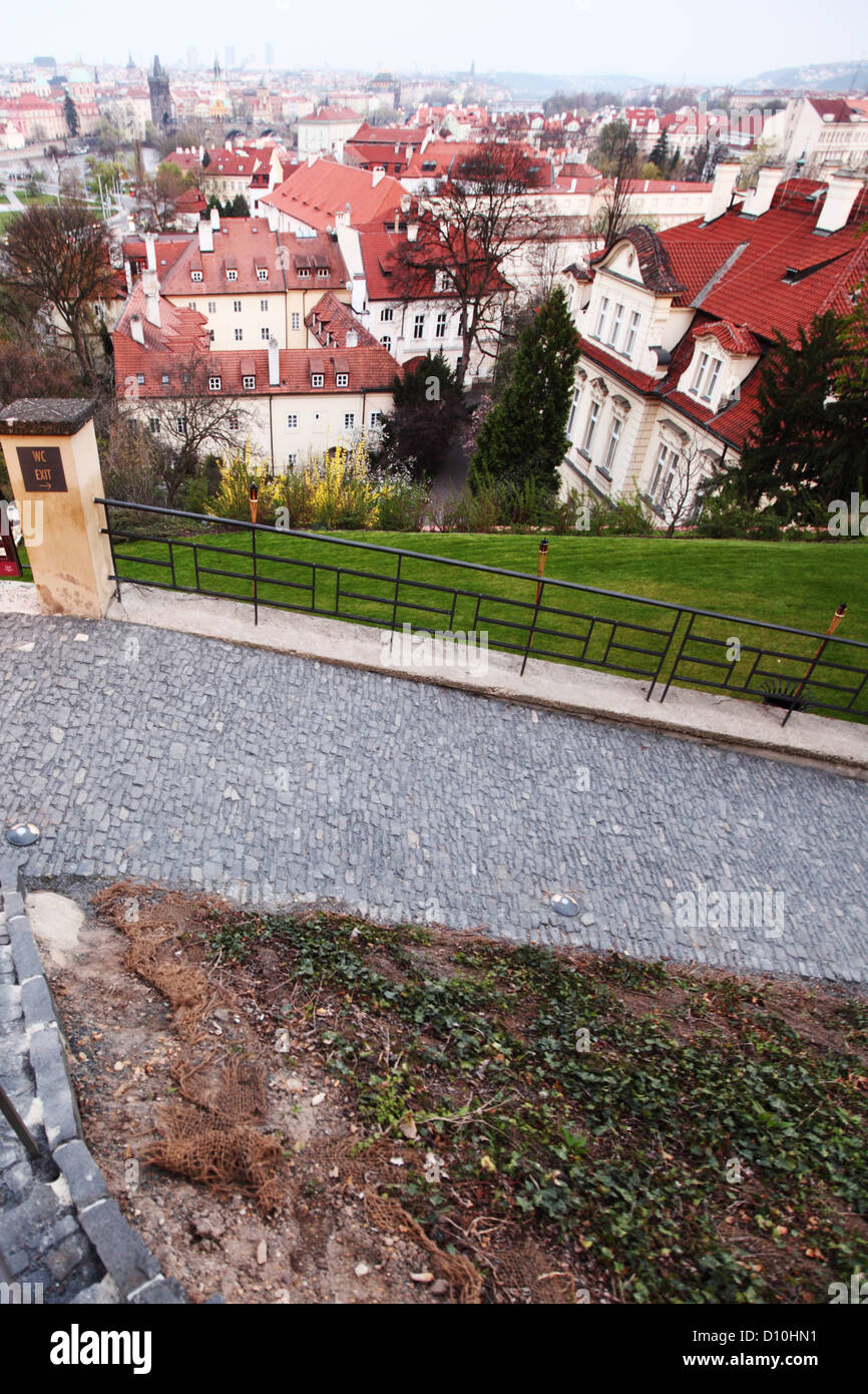 Prague city panorama view hi-res stock photography and images - Alamy