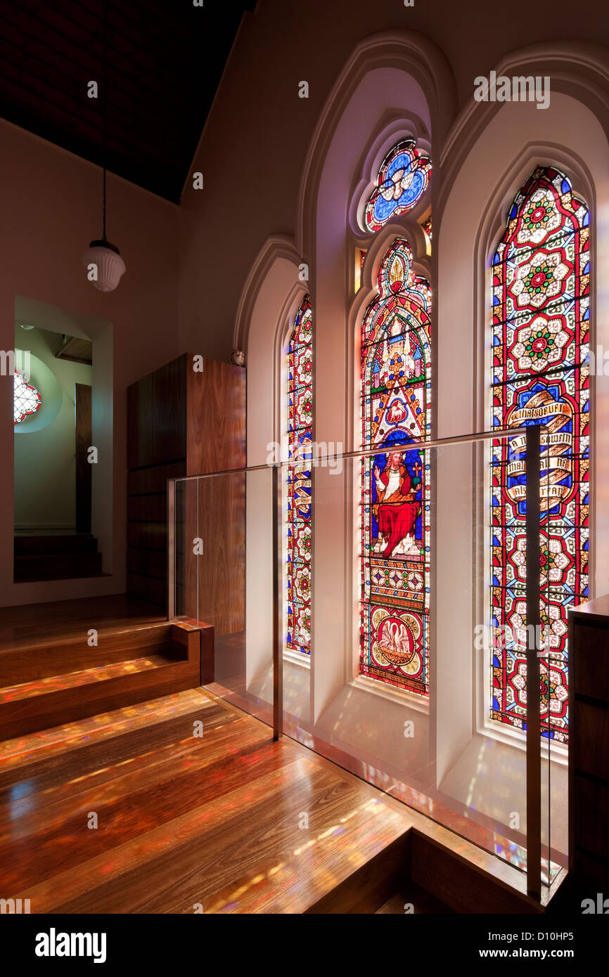 John Knox Church Conversion, Melbourne, Australia. Architect: Williams ...